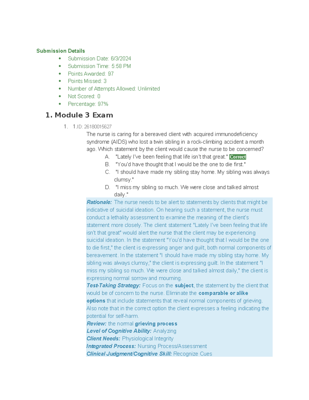 Module 3 Test - detailed guide - Submission Details Submission Date: 6 ...