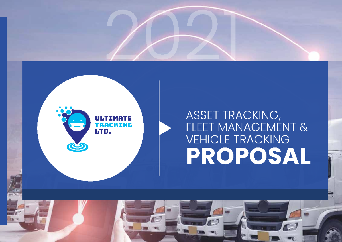 Proposal For Basic Tracking And Fleet Mgt Profile-1 Edit5 - ASSET ...