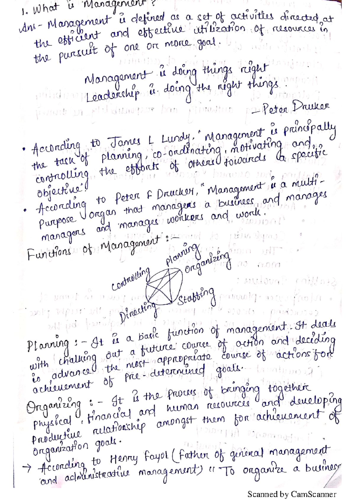 PM Notes - business - Masters in Management - Studocu