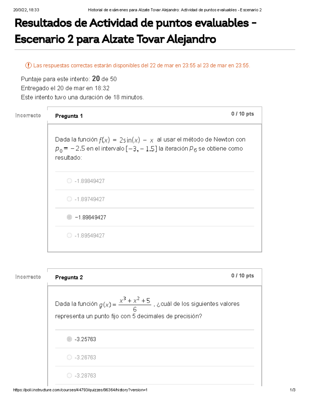 Actividad de puntos evaluables - Escenario 2 - - Studocu