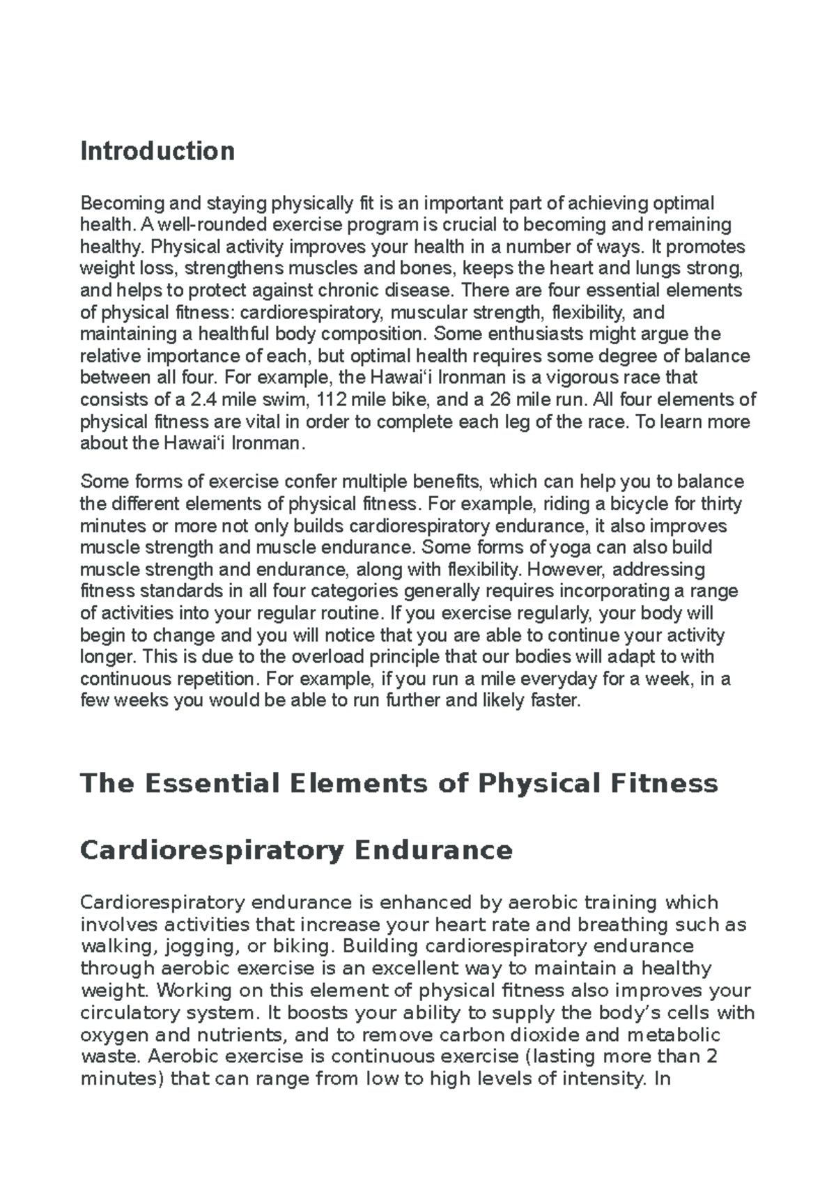 Nutri Nutrition and Physical Activity pt 1 - Introduction Becoming and ...