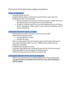 The role religion plays in the public life of Australia - The Role ...