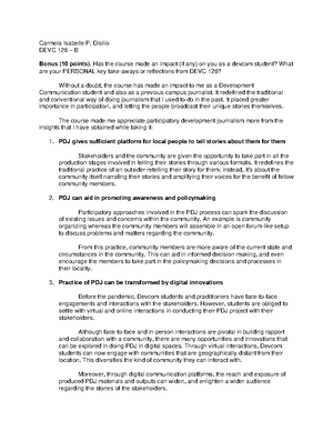 DEVC 154 Second Exam Reviewer - 2 nd Exam in DEVC 154 Reviewer Types of ...