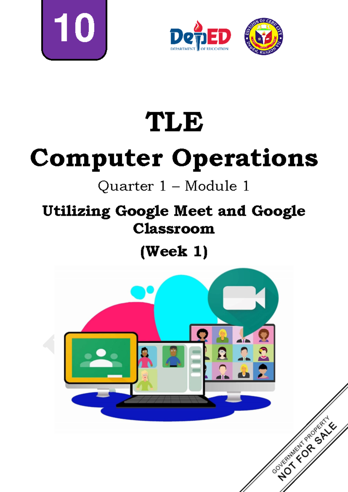 1 Q1 TLE Computer Operations 10 - 111 10 TLE Computer Operations Quarter 1 – Module 1 Utilizing ...