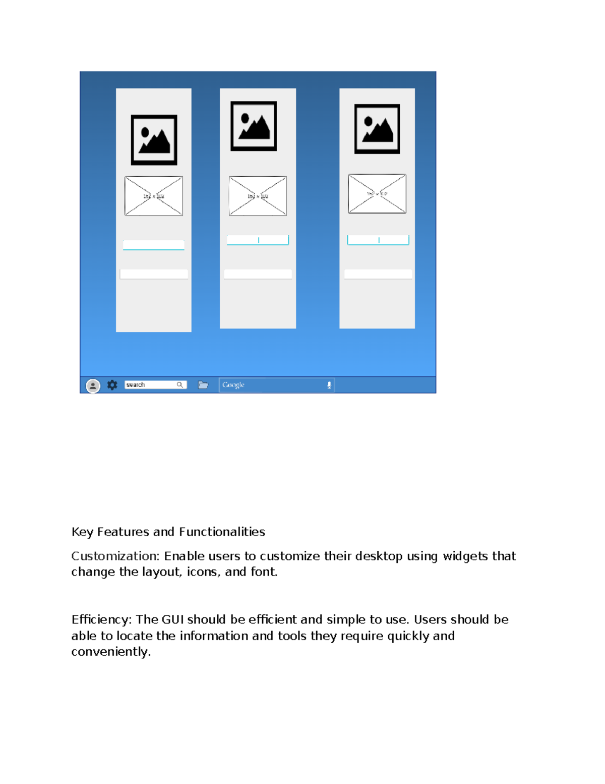 Learning Journal Unit 8 - CS 3307 - Key Features and Functionalities Customization: Enable users ...