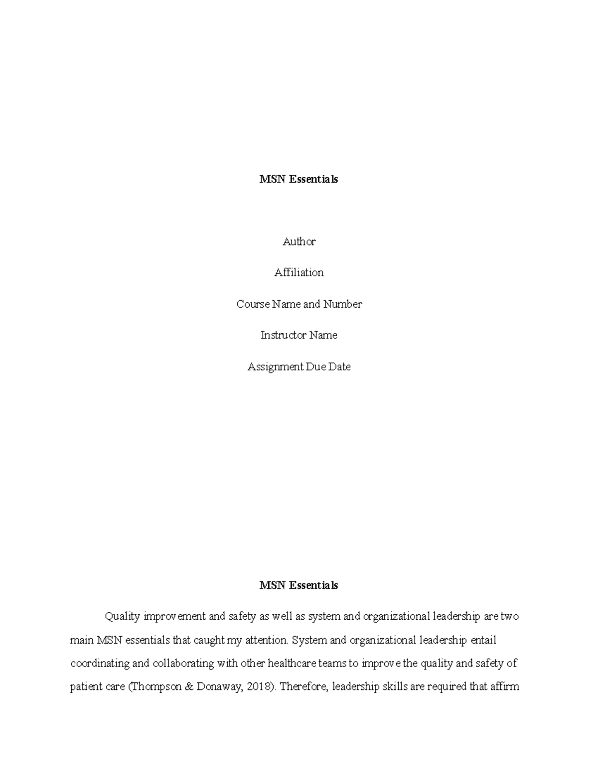 MSN Essentials - Good content - MSN Essentials Author Affiliation ...