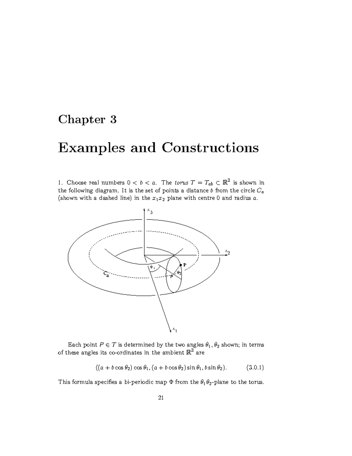 MA3F1 2013-2014 Lecture Notes 3 - Examples & Constructions - Chapter 3 ...