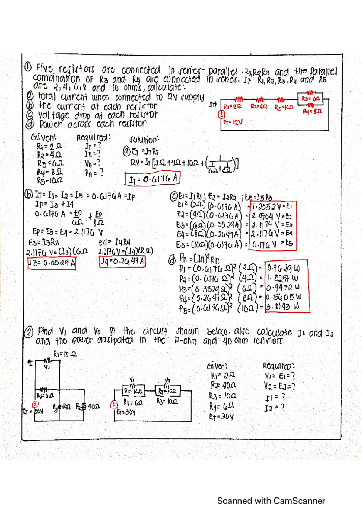 Electrical Engineering Practice Problems - PangSU - Studocu