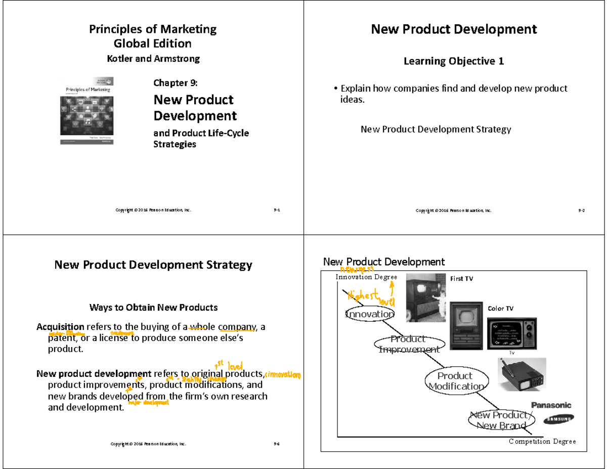 Ch9mk201 - marketing class - Principles of Marketing Global Edition New ...