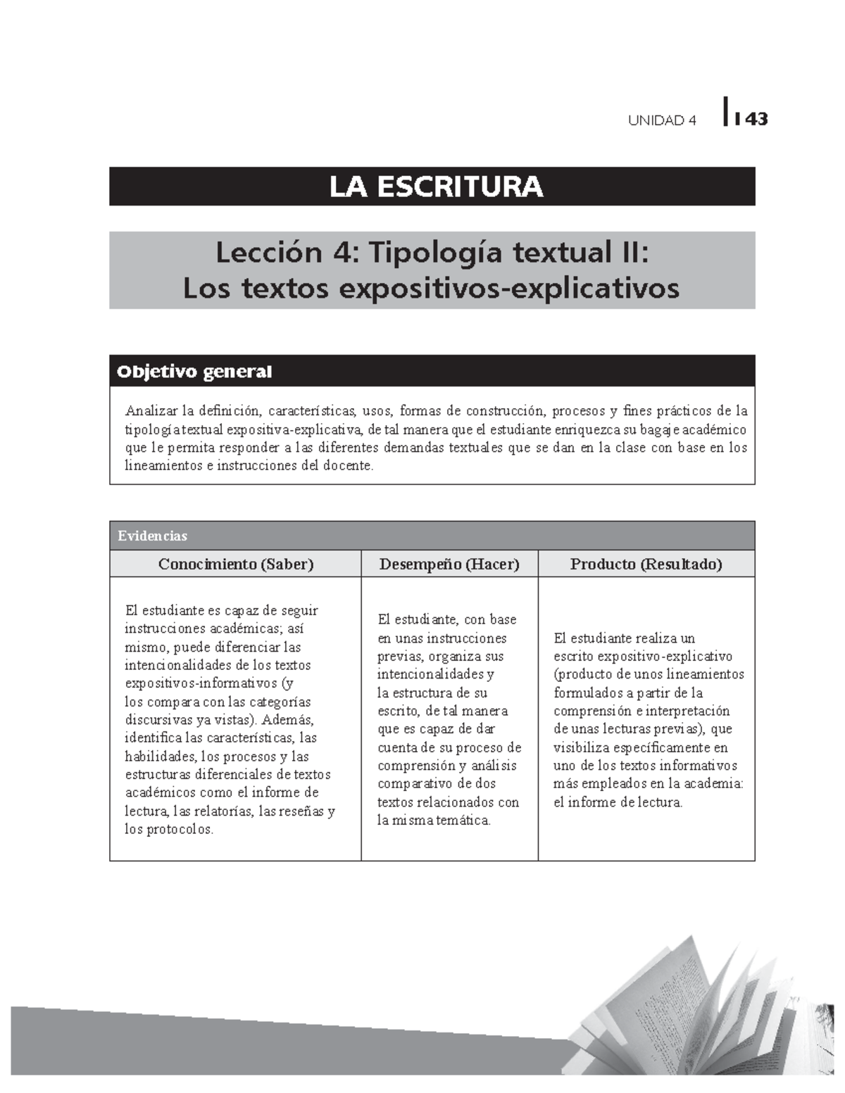 Textos expositivos-explicativos - 143 Objetivo general - Studocu