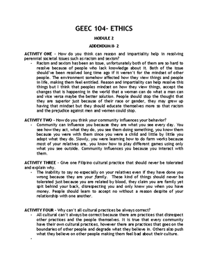 M2 Lesson 3 - KOHLBERG’S STAGES OF MORAL DEVELOPMENT - GECC 104 ...