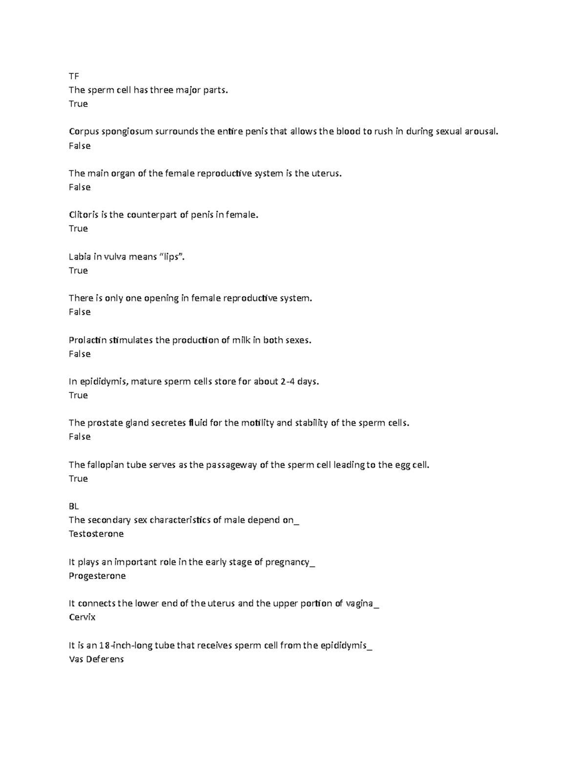 DETAILED NOTES IN REPRODUCTIVE SYSTEM FOR GRADE 10 STUDENTS - TFThe ...