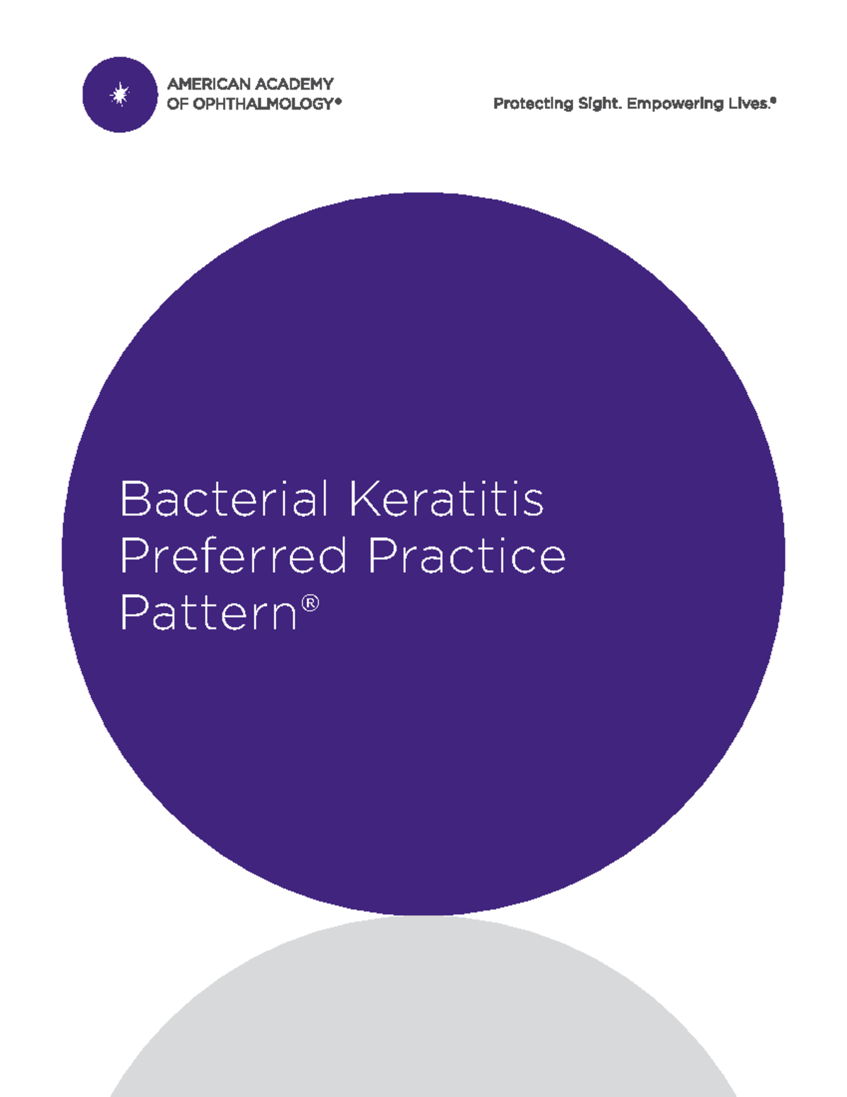 Bacterial Keratitis PPP - Bacterial Keratitis Preferred Practice ...