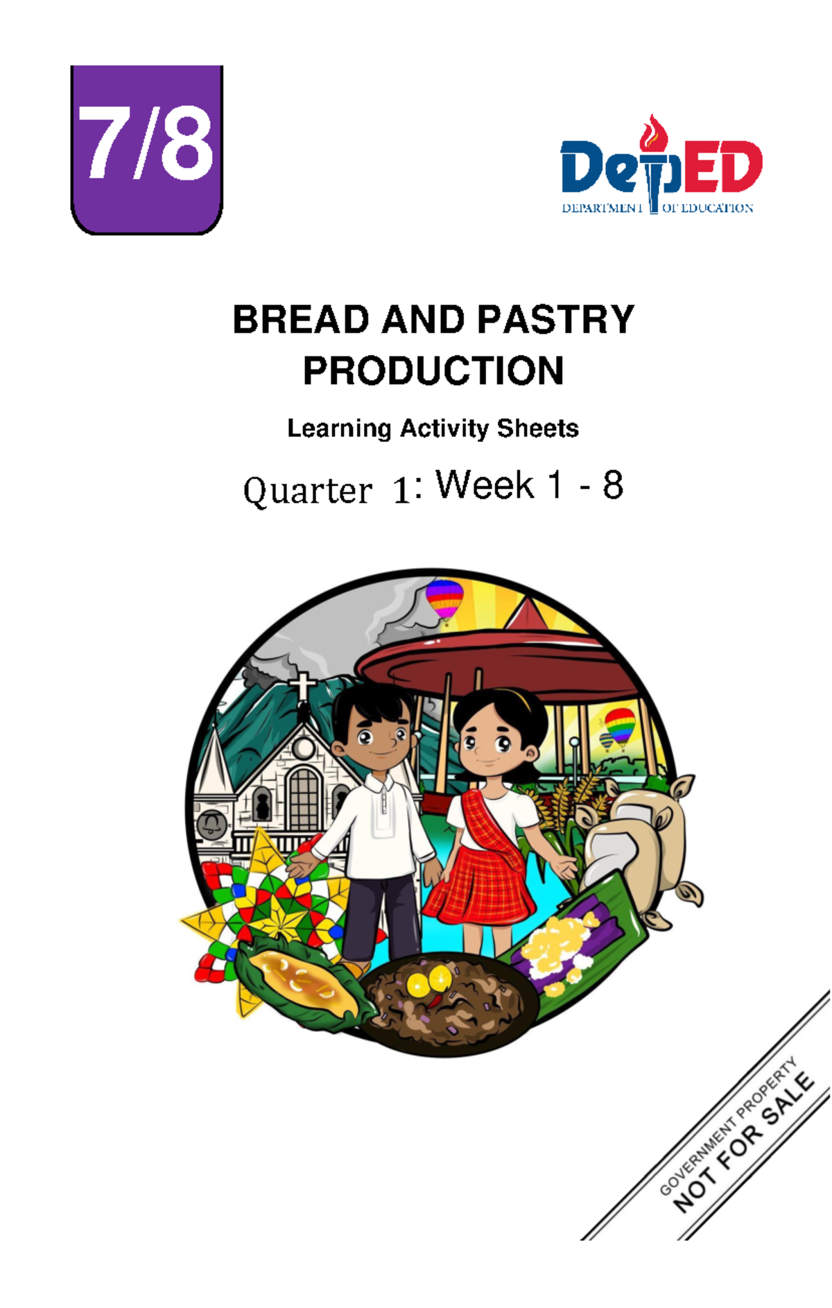 TLE 8 Q1W1 8 - BREAD AND PASTRY PRODUCTION Learning Activity Sheets ...