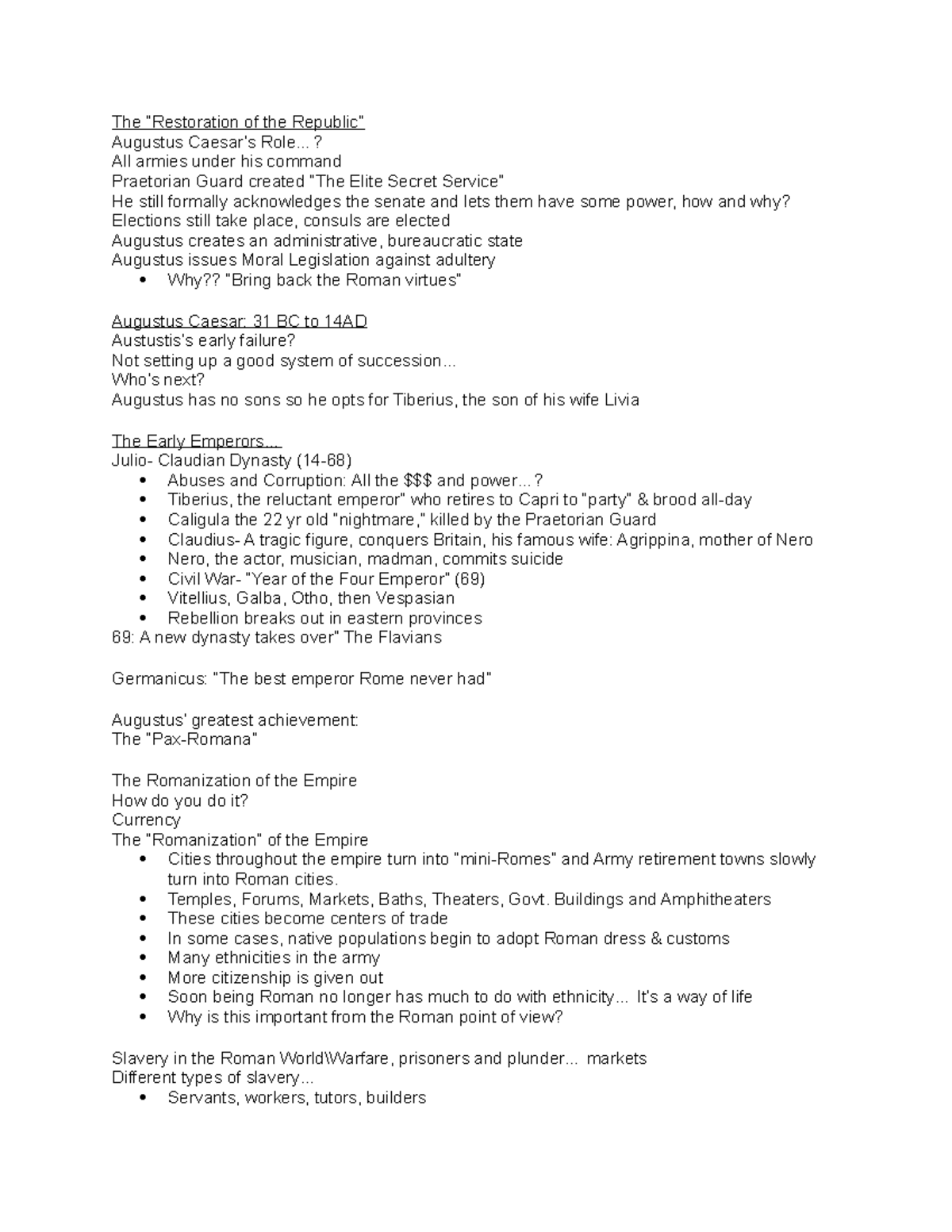 Lsp 112 3 - LSP lecture notes about reading - The “Restoration of the ...