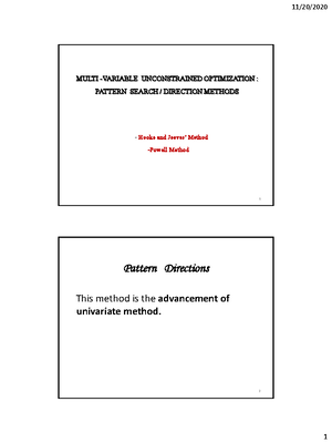Fibonacci and Golden Search Method - Optimality Criteria & Conditions ...