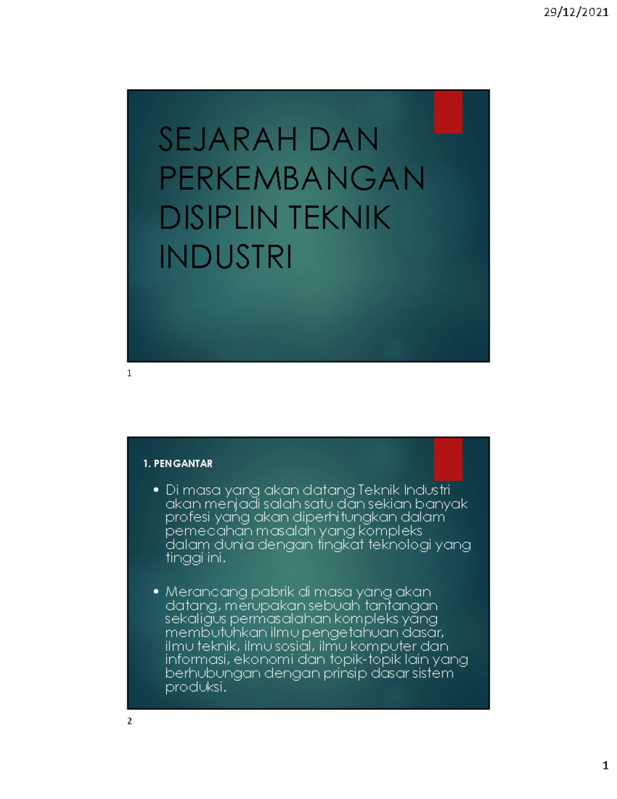 Perkembangan Ilmu Teknik Industri 1 - SEJARAH DAN PERKEMBANGAN DISIPLIN TEKNIK INDUSTRI 1 ...