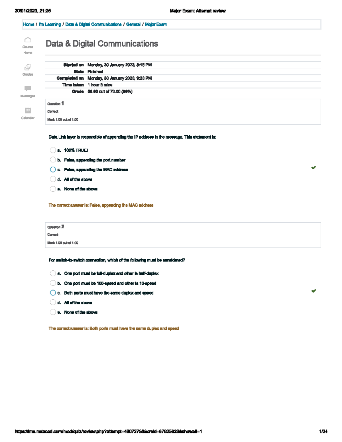 Reviewer cisco - Bachelor of science in Electronics and Communication ...