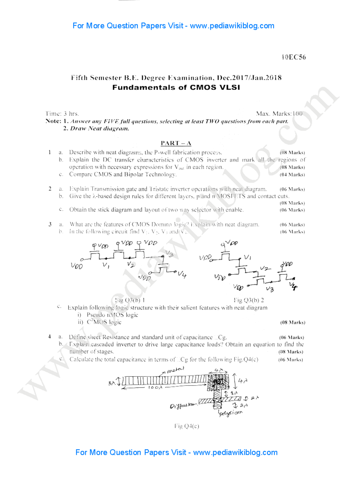 Fundamentals of CMOS Jan 2018 (2010 Scheme) - 0) zo c ~o 0 ...