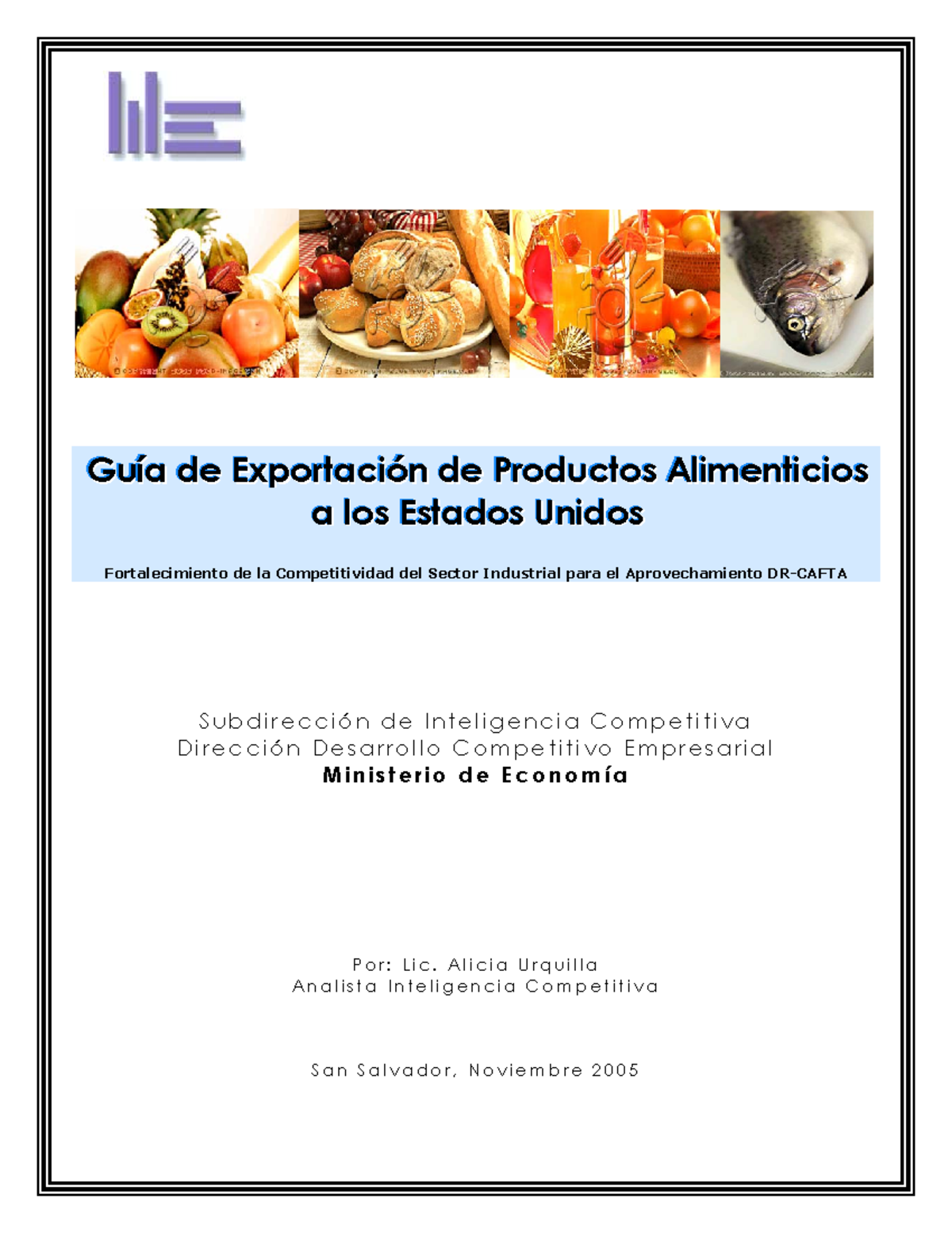 Guia para exportacion alimentos EEUU - GGGuuuíííaaa dddeee ...