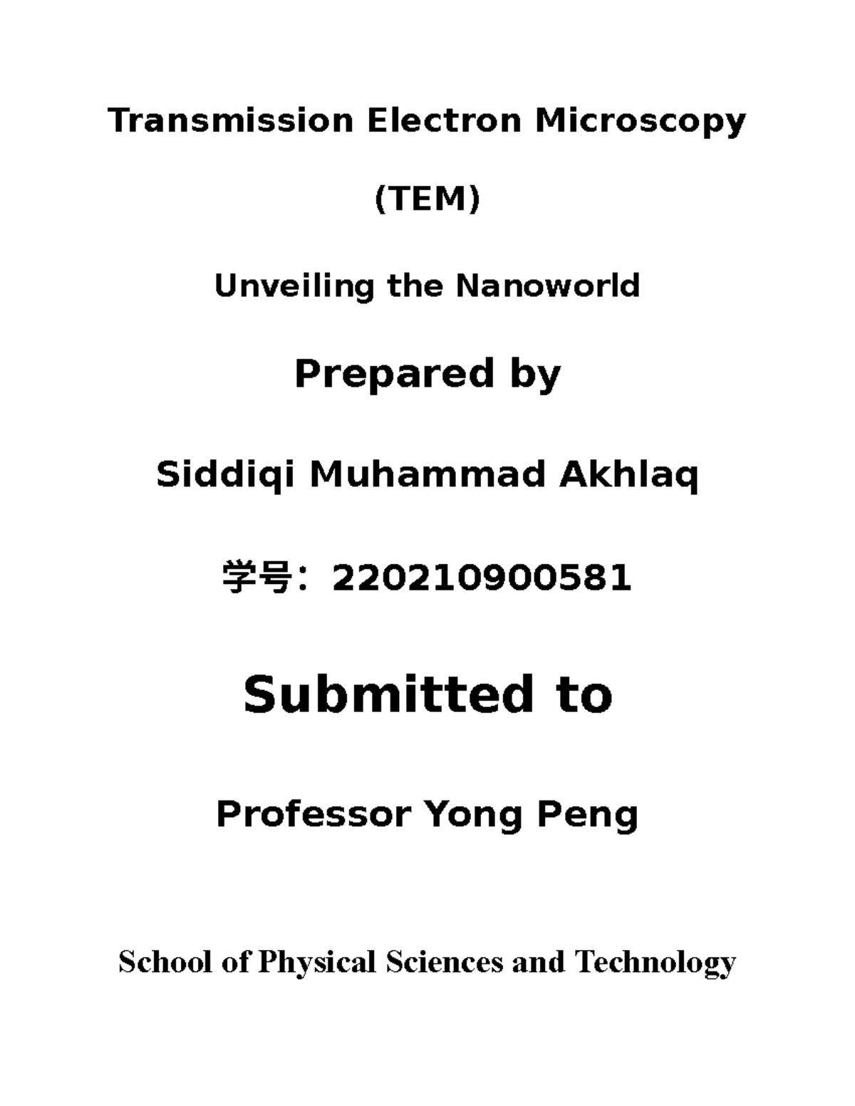 Transmission Electron Microscopy - Transmission Electron Microscopy ...