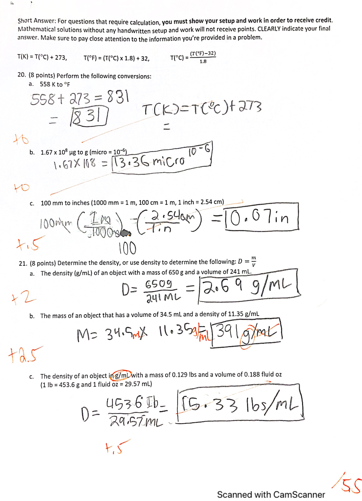 Chem 105 exam 1 pg3 - professor wood course at csn - CHEM 105 - Studocu