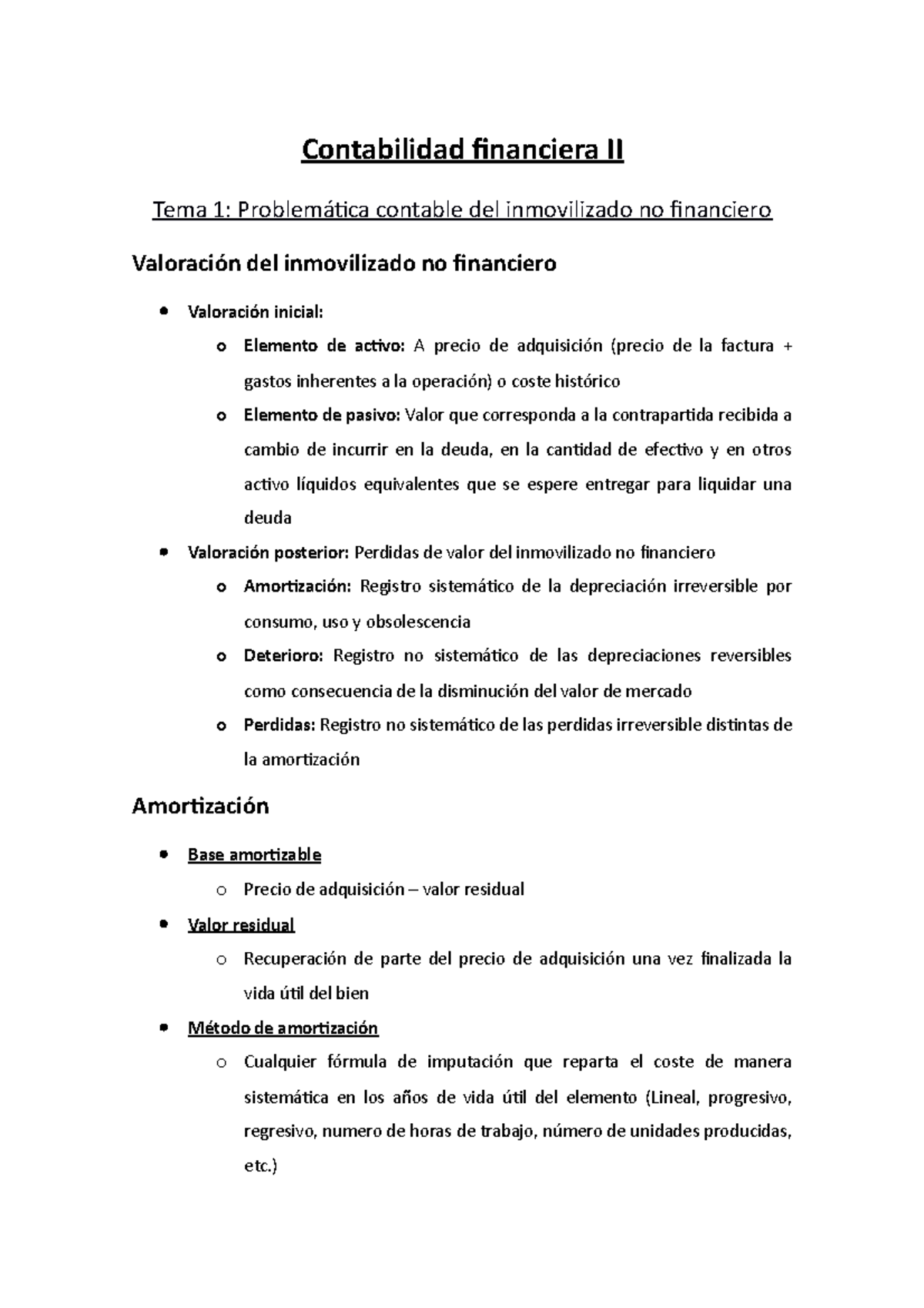 Tema 1 conta - Profesora Sandra Flores, Vicalvaro - Contabilidad financiera II Tema 1 ...
