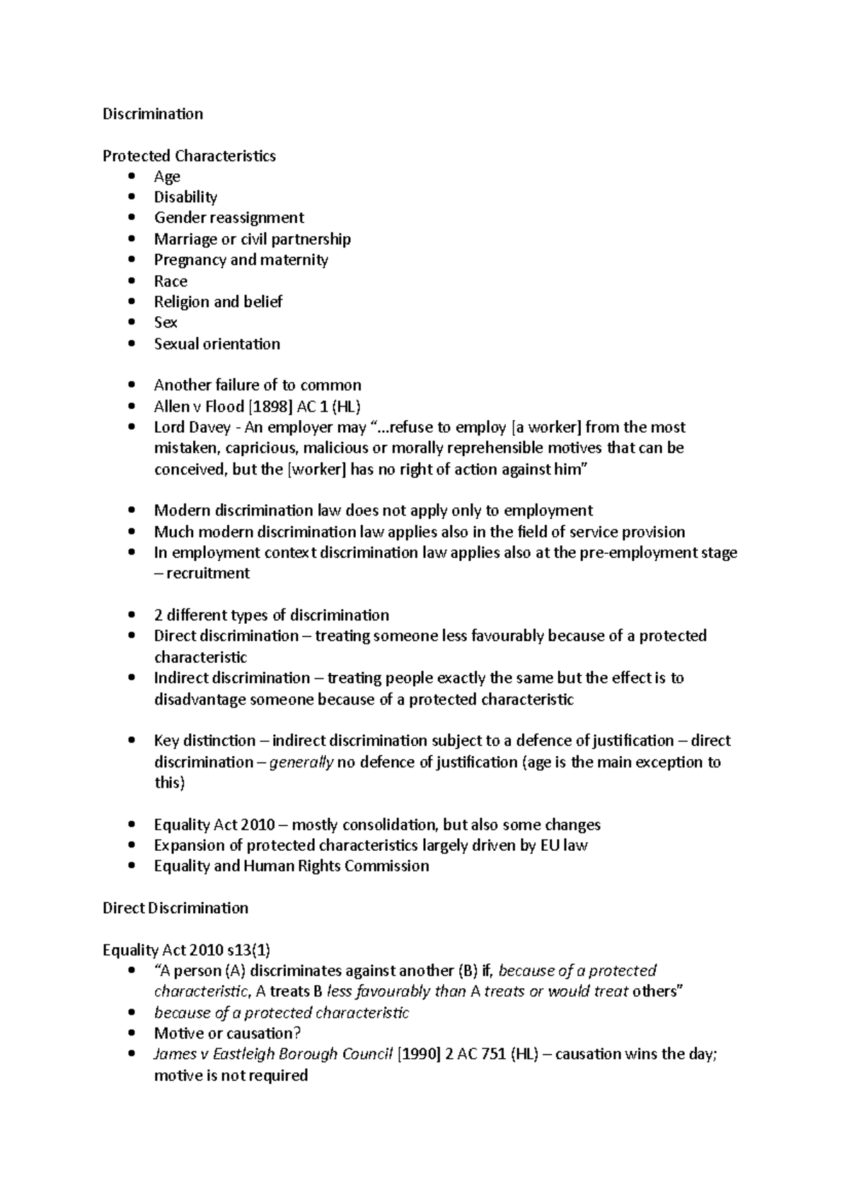 Discrimination - Discrimination Protected Characteristics Age ...