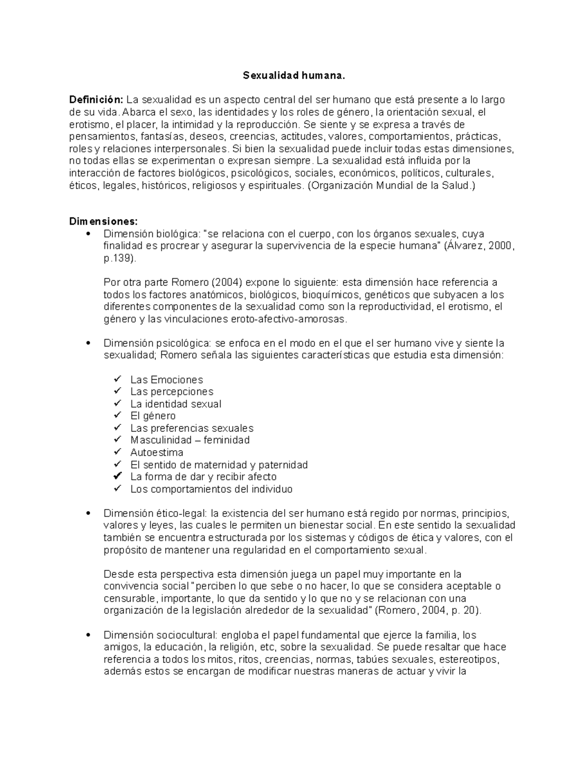 Sexualidad Humana Definición Dimensiones Y Sexo Sexualidad Humana