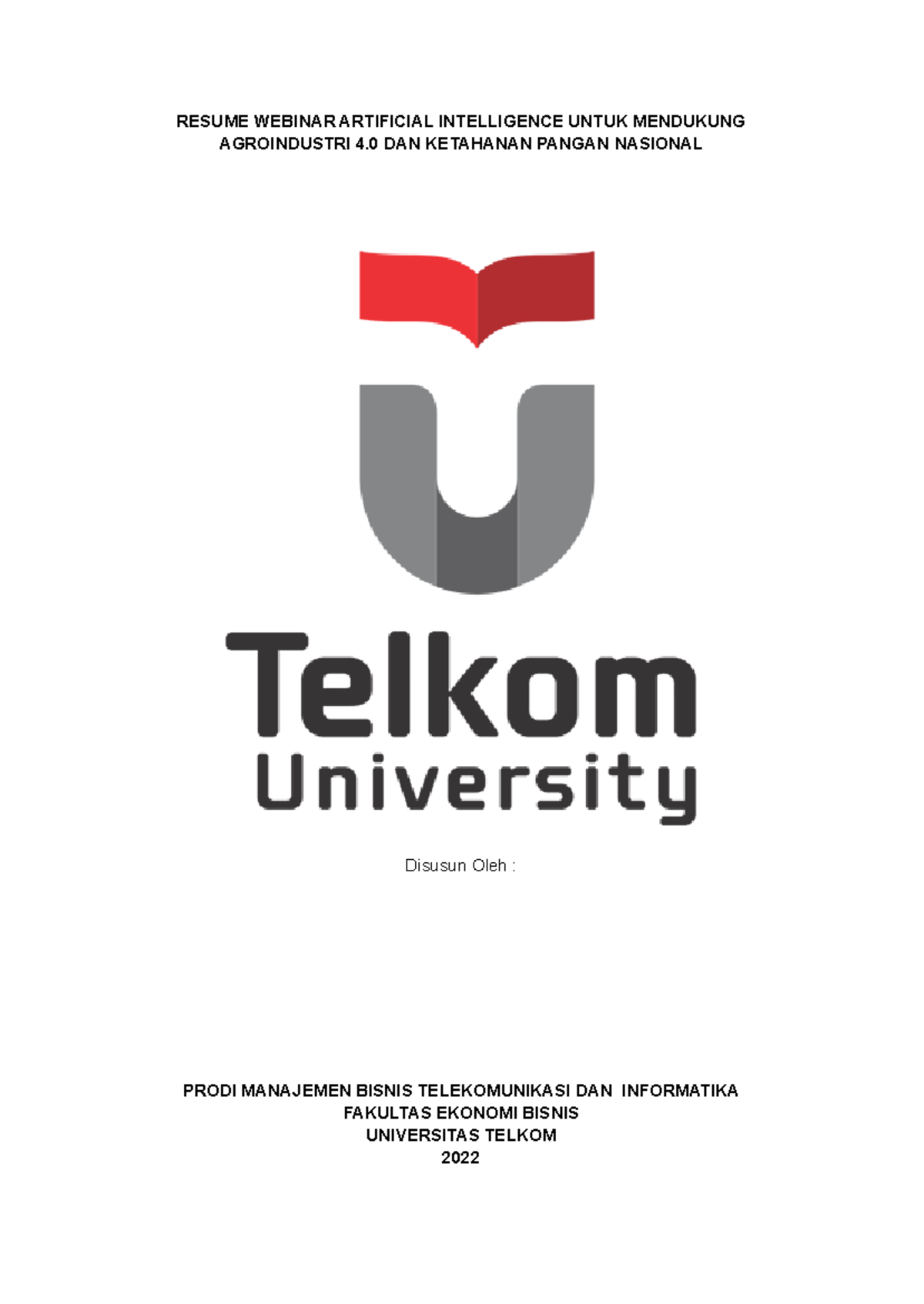 Resume Webinar Manajemen big data - RESUME WEBINAR ARTIFICIAL ...