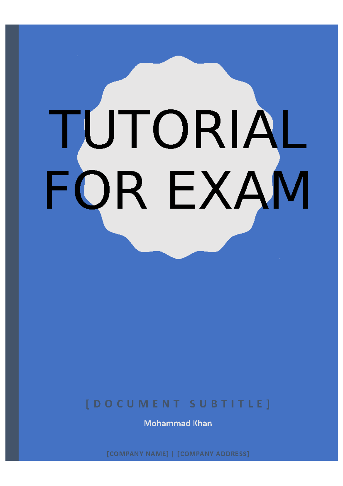 Tutorial Questions and Answers for Dispute Resolution exam - TUTORIAL FOR EXAM [ D O C U M E N T ...