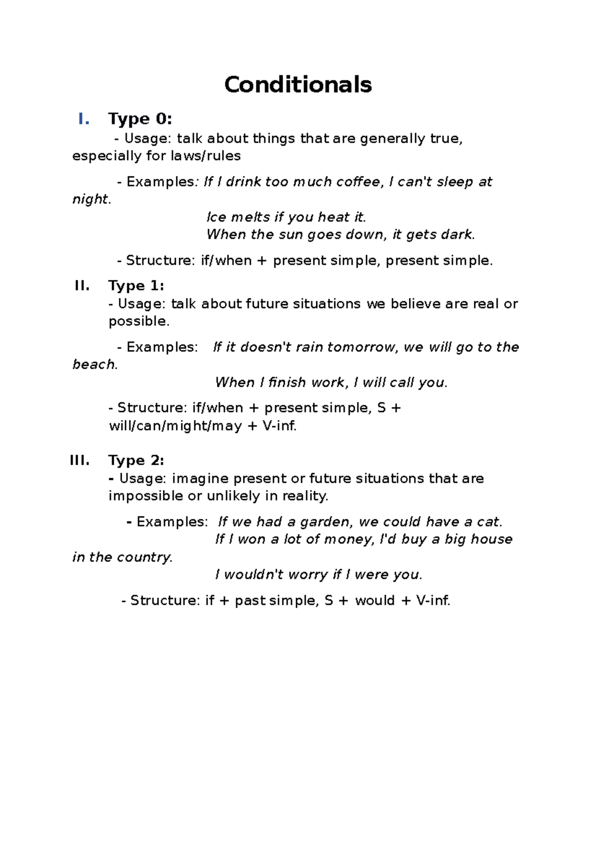 Conditionals - This will help you understand more about Conditional ...