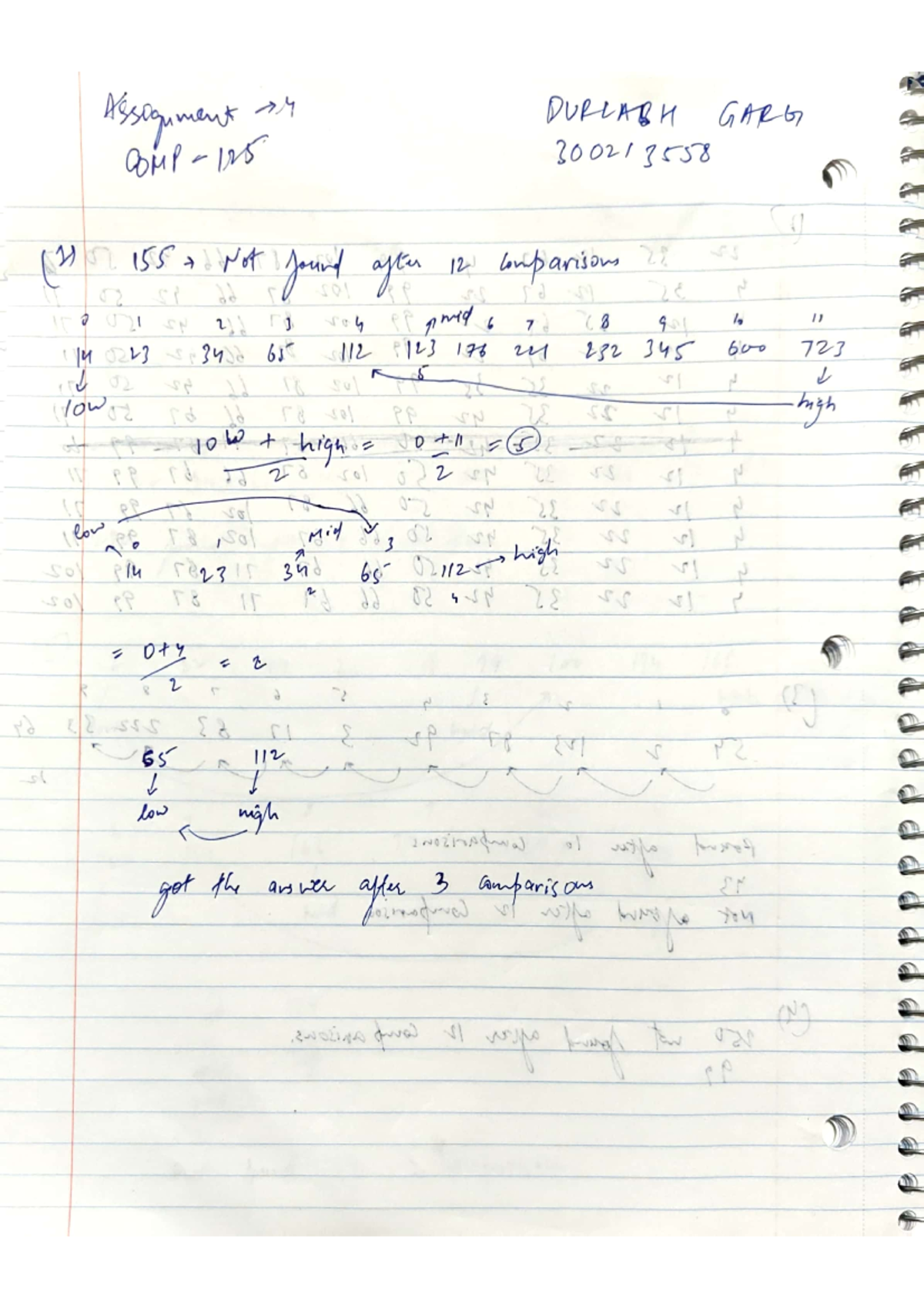 Assignment 4 comp 125 - COMP 390 - Studocu