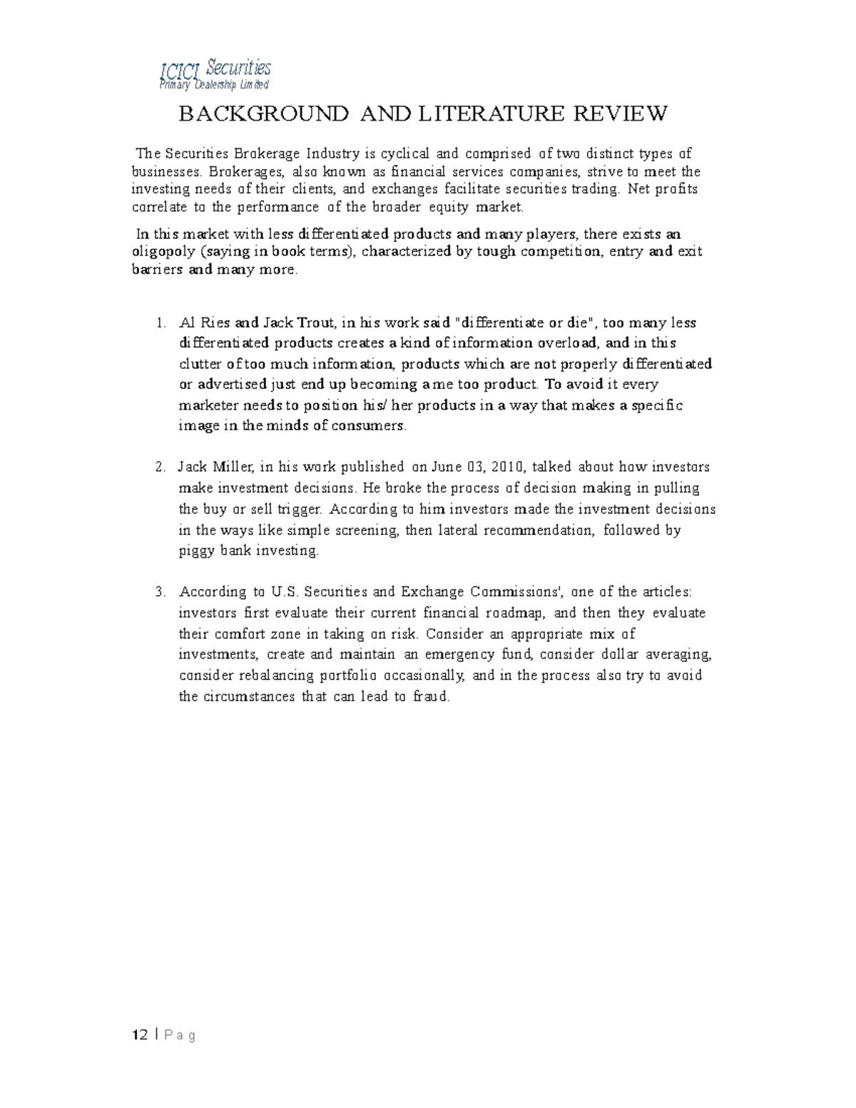 Pawan-project-on-icic-securities-12-2048.jpg (20 files merged) - 12 I P ...