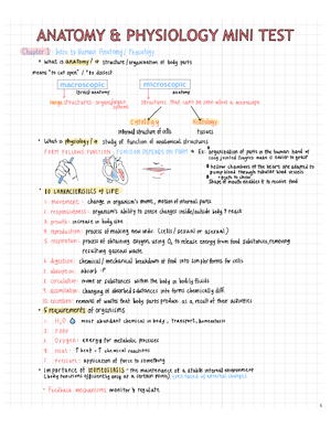 Anaphy- Reviewer-P1 - Here are my notes for anatomy and physiology ...