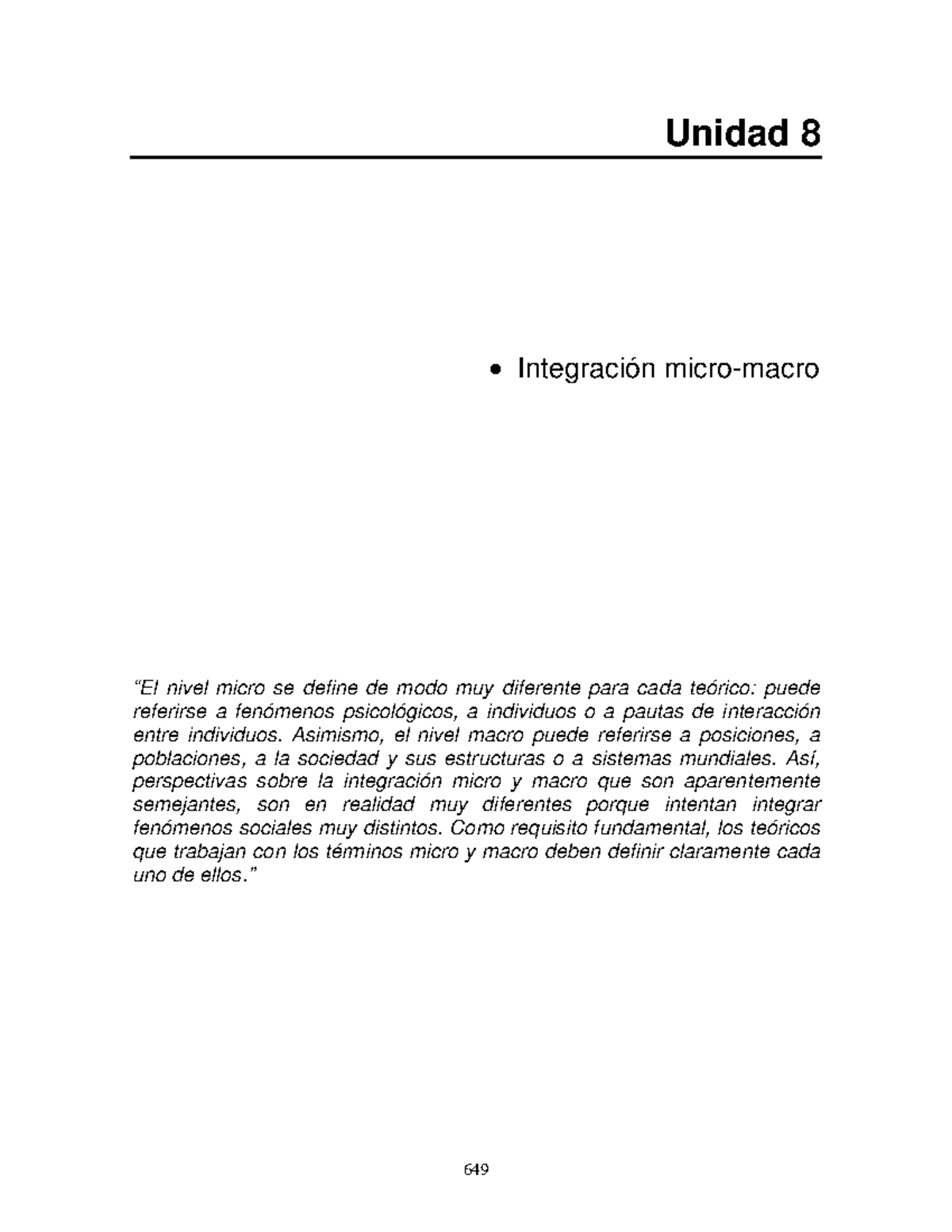 3. Unidad 04 Integración micro-macro - Unidad 8 • Integración micro ...