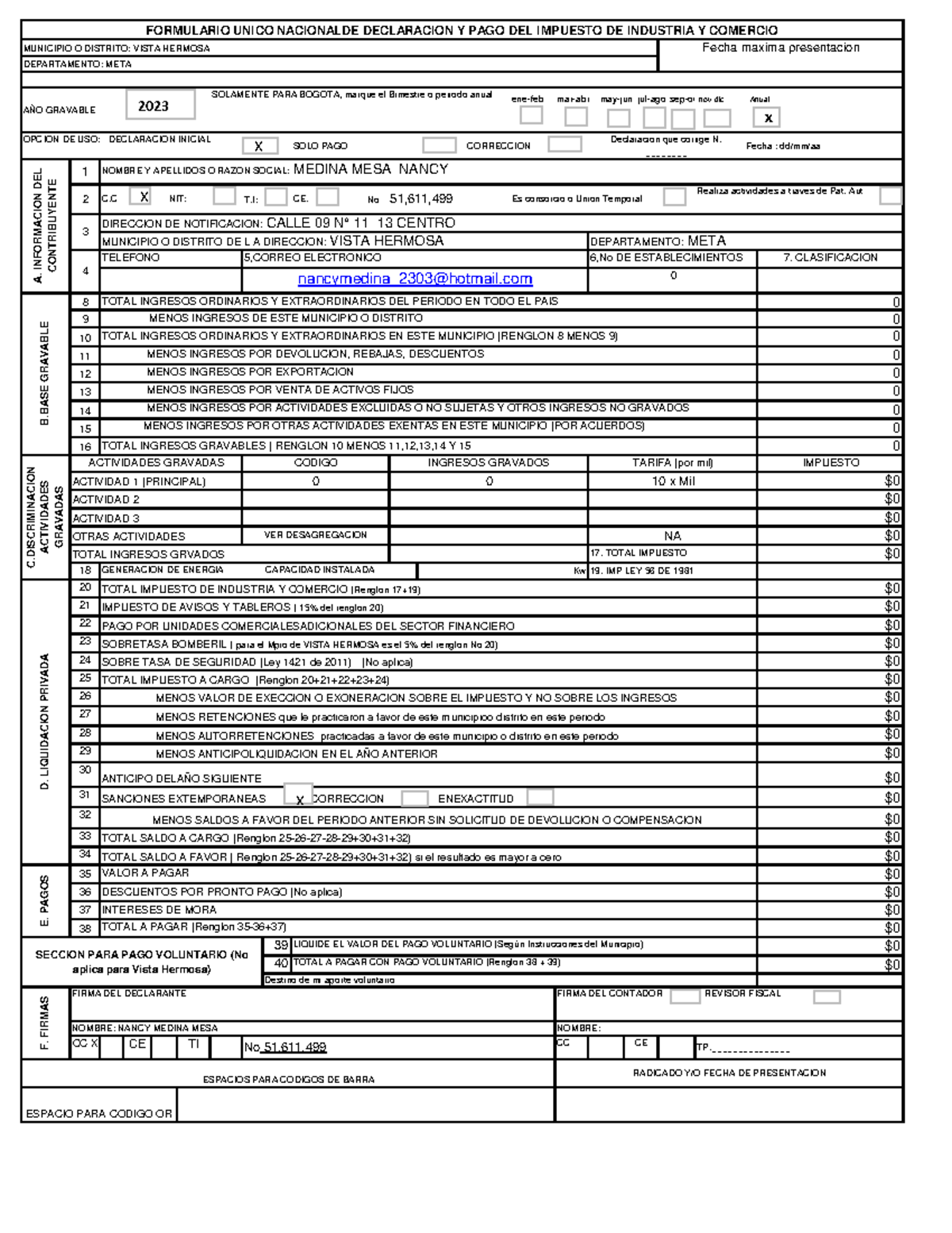 IND Y CIO 2023 - ene-feb mar-abr may-jun jul-ago sep-octnov-dic 1 2 T: 8 9 10 11 12 13 14 15 16 ...