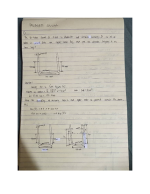 Sample-problem-8 - Problems related to hydraulics - Hydraulics - Studocu