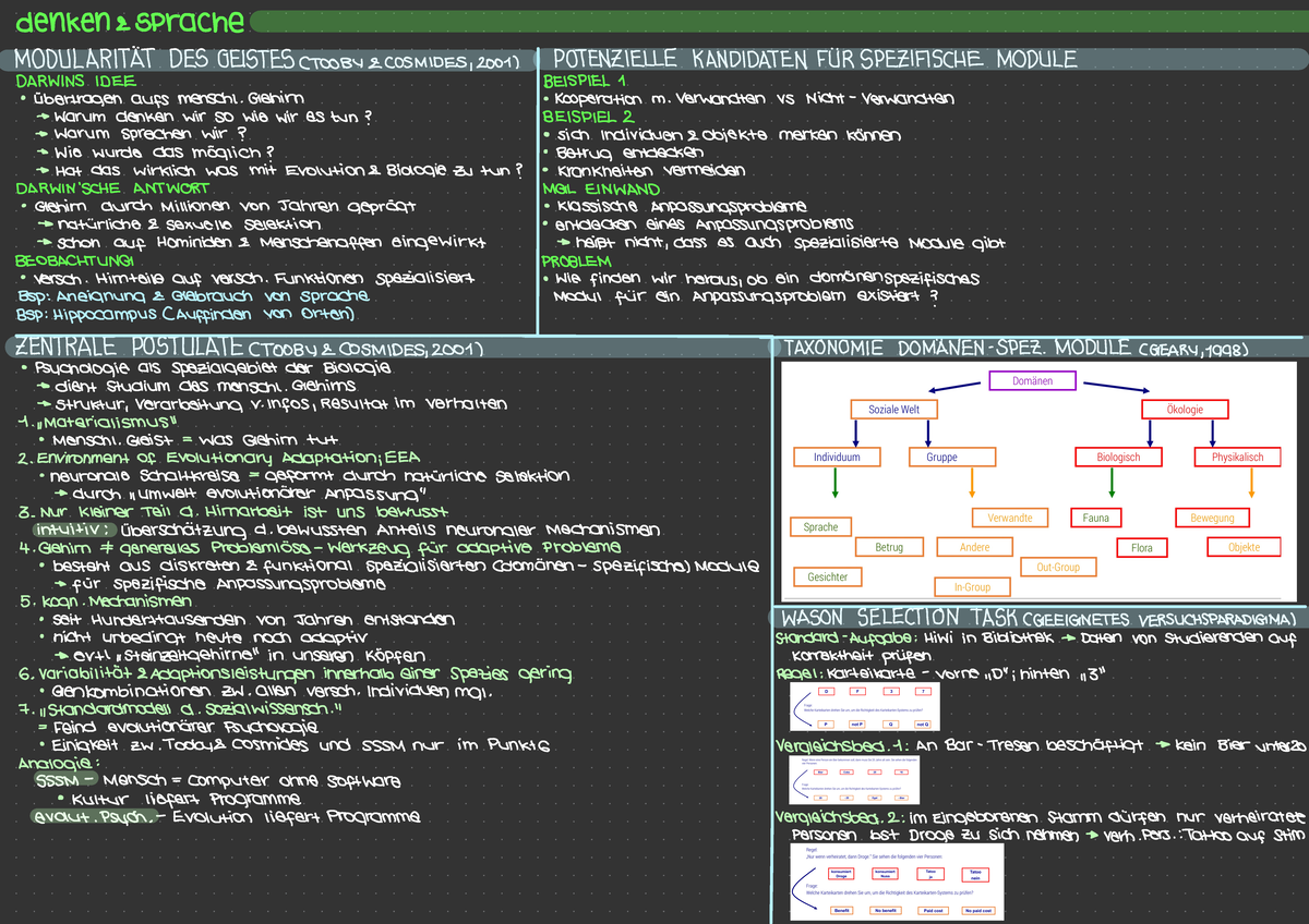 5 Denken Und Sprache - WS 2022/2023 - BSc Psychologie - Fachsemester 3 ...
