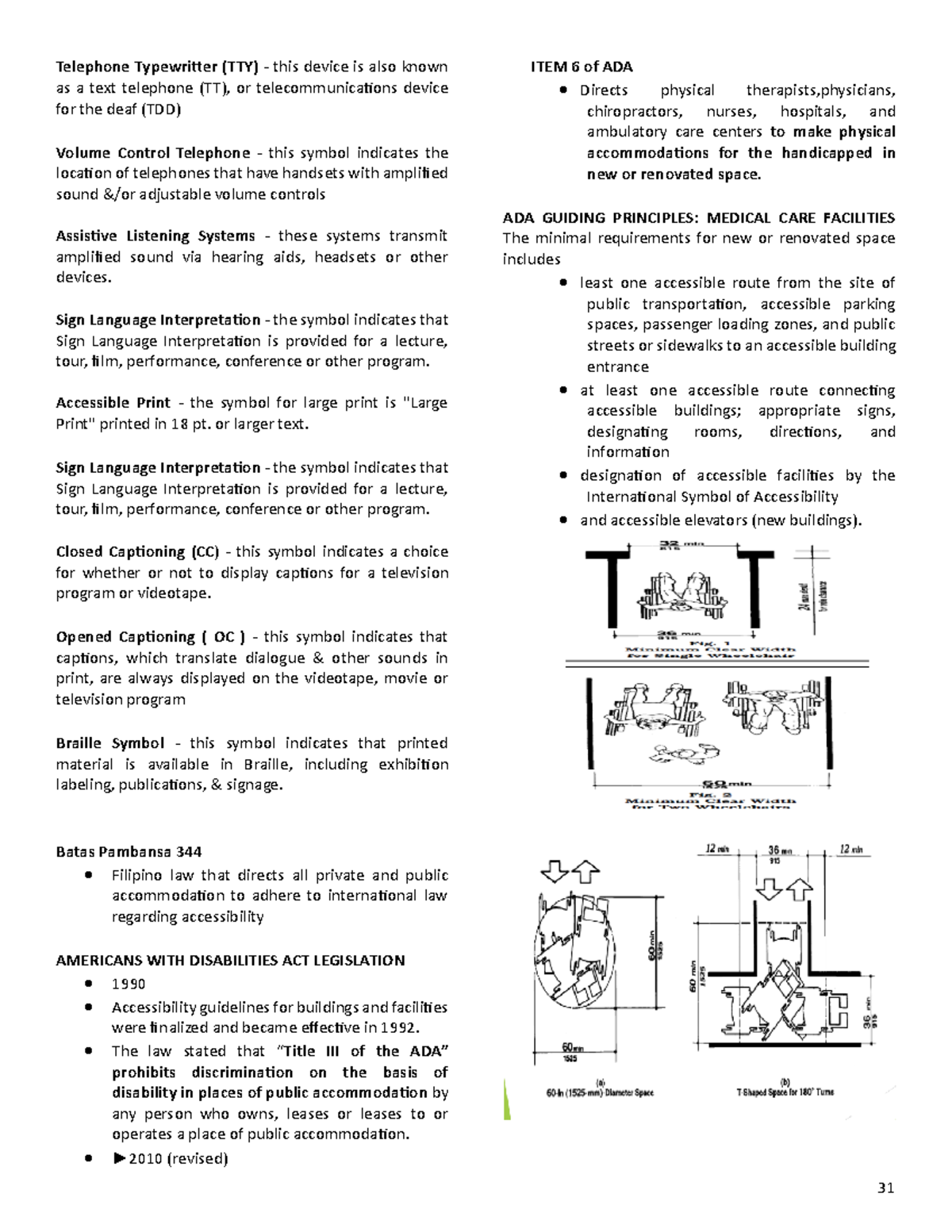 PTPM Finals 31 - reviwer in ptpm - 31 Telephone Typewriter (TTY) - this ...