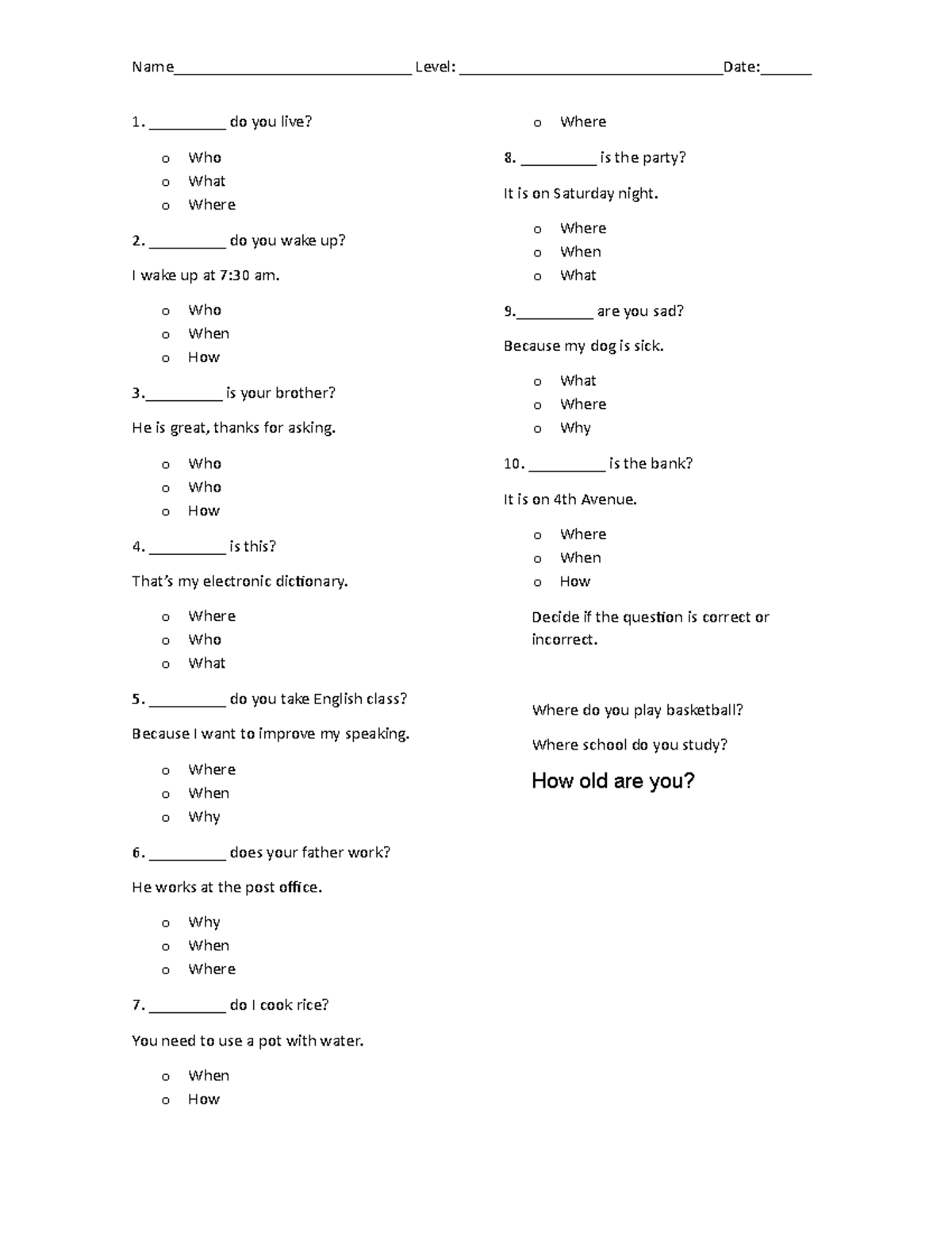 4.-wh questionswh quetions 4.-wh questionswh quetions - Name ...