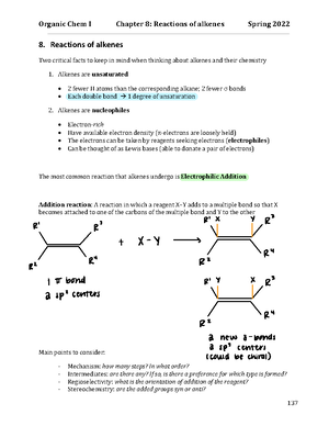 Chapter 5 Stereochemistry - 74 5. Stereochemistry Stereochemistry is a ...