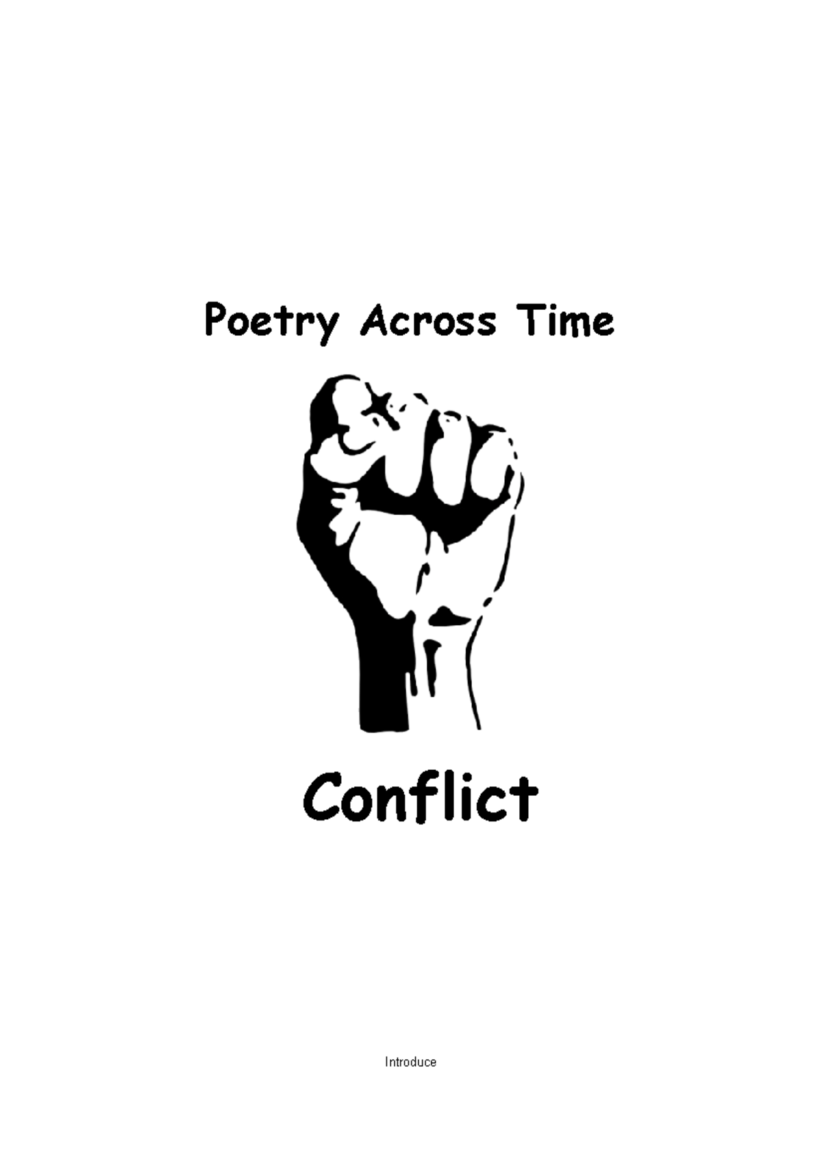 Flag and connotations paper 1 - Introduce Poetry Across Time Conflict ...