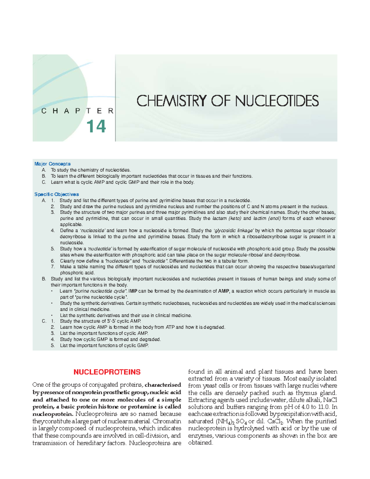 Textbook of Medical-106 - NUCLEOPROTEINS One of the groups of ...