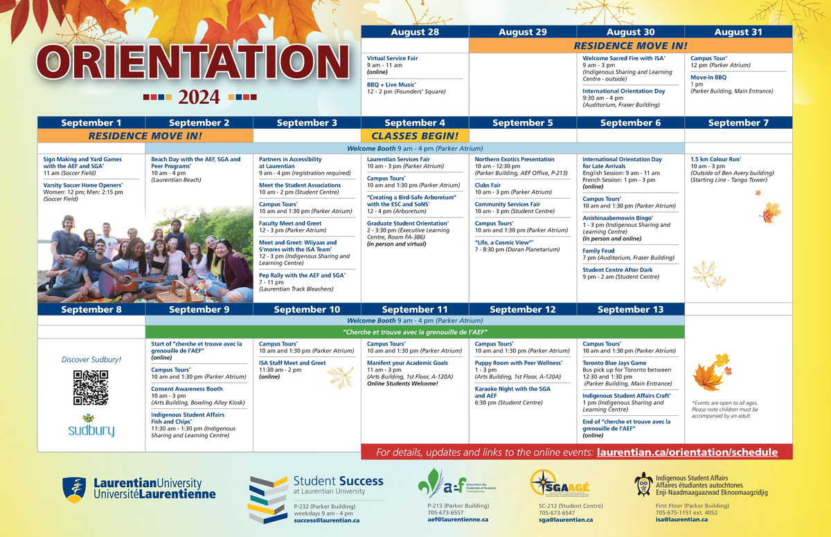 Orientation ENGCalendar ELEC August 2024 - August 28 August 29 August ...
