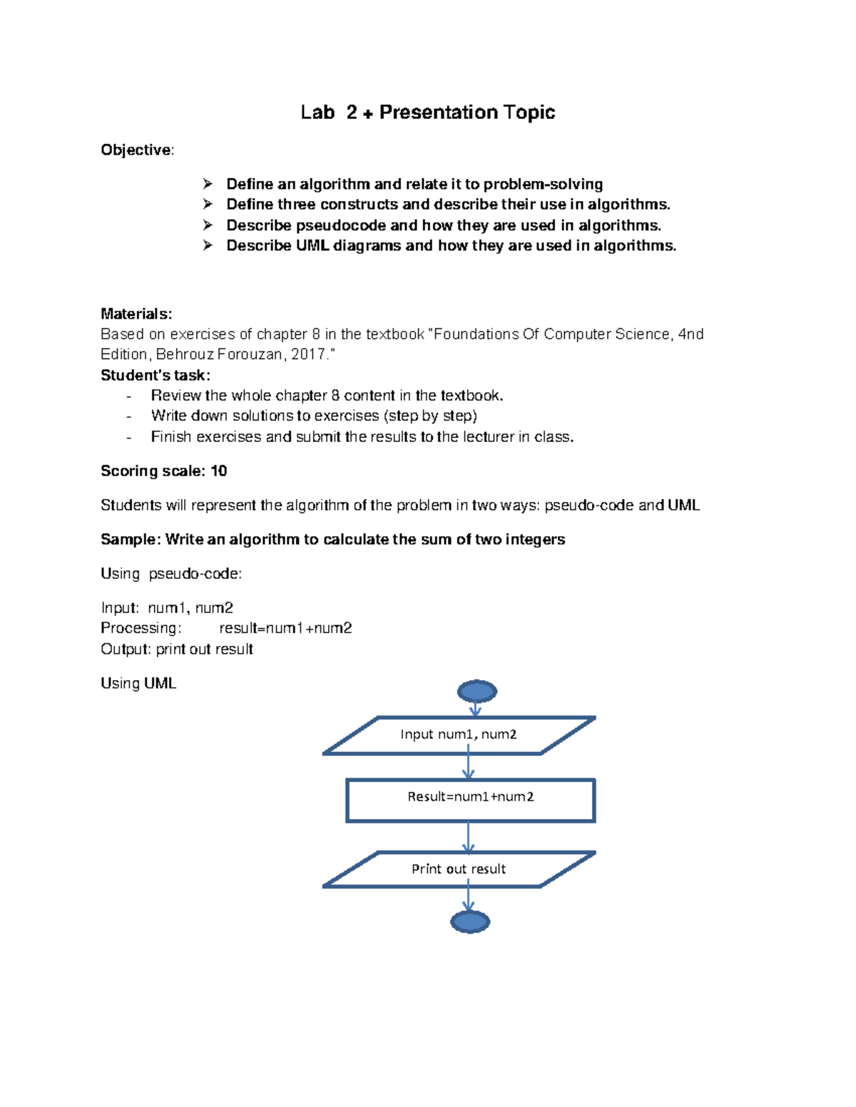 Lab 02+Presentation 2 - dawdawd - Lab 2 + Presentation Topic Objective ...
