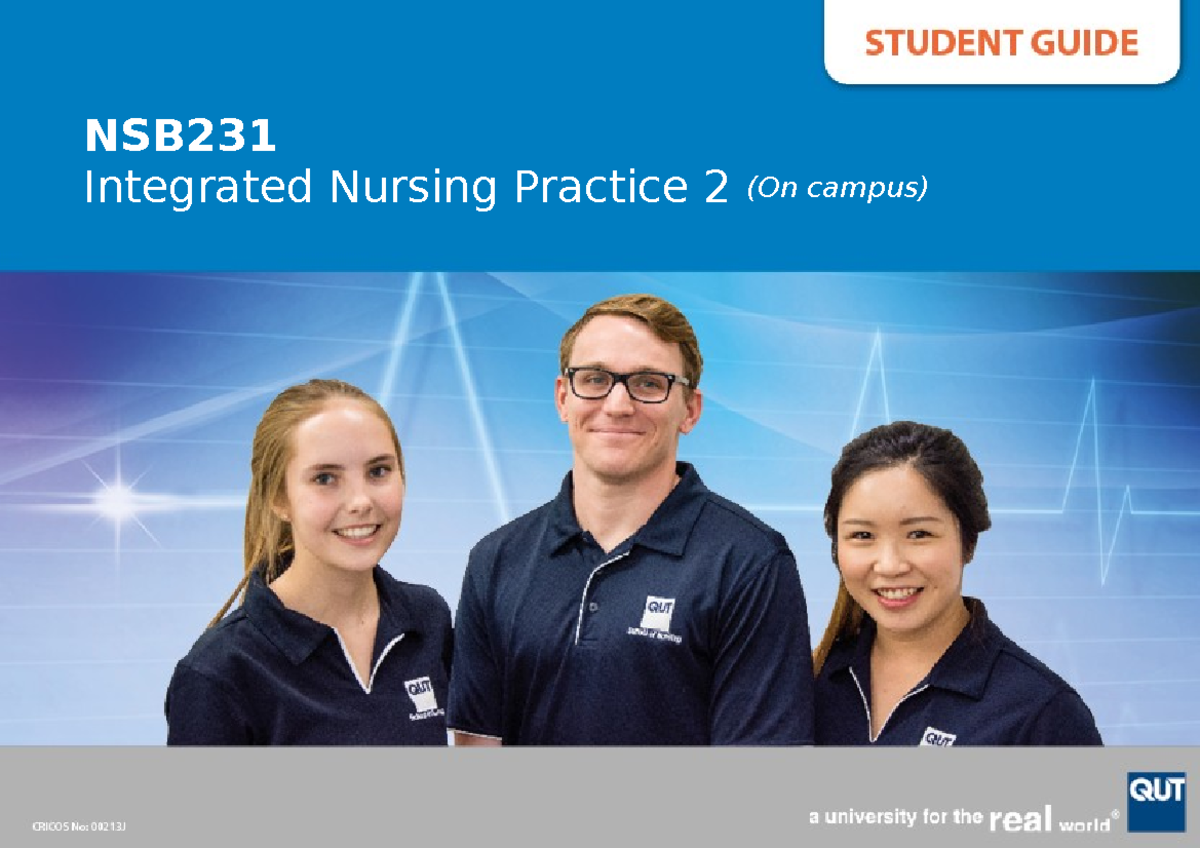 Student tutorial workbook 2019 Final - NSB Integrated Nursing Practice 2 (On campus) Table of ...
