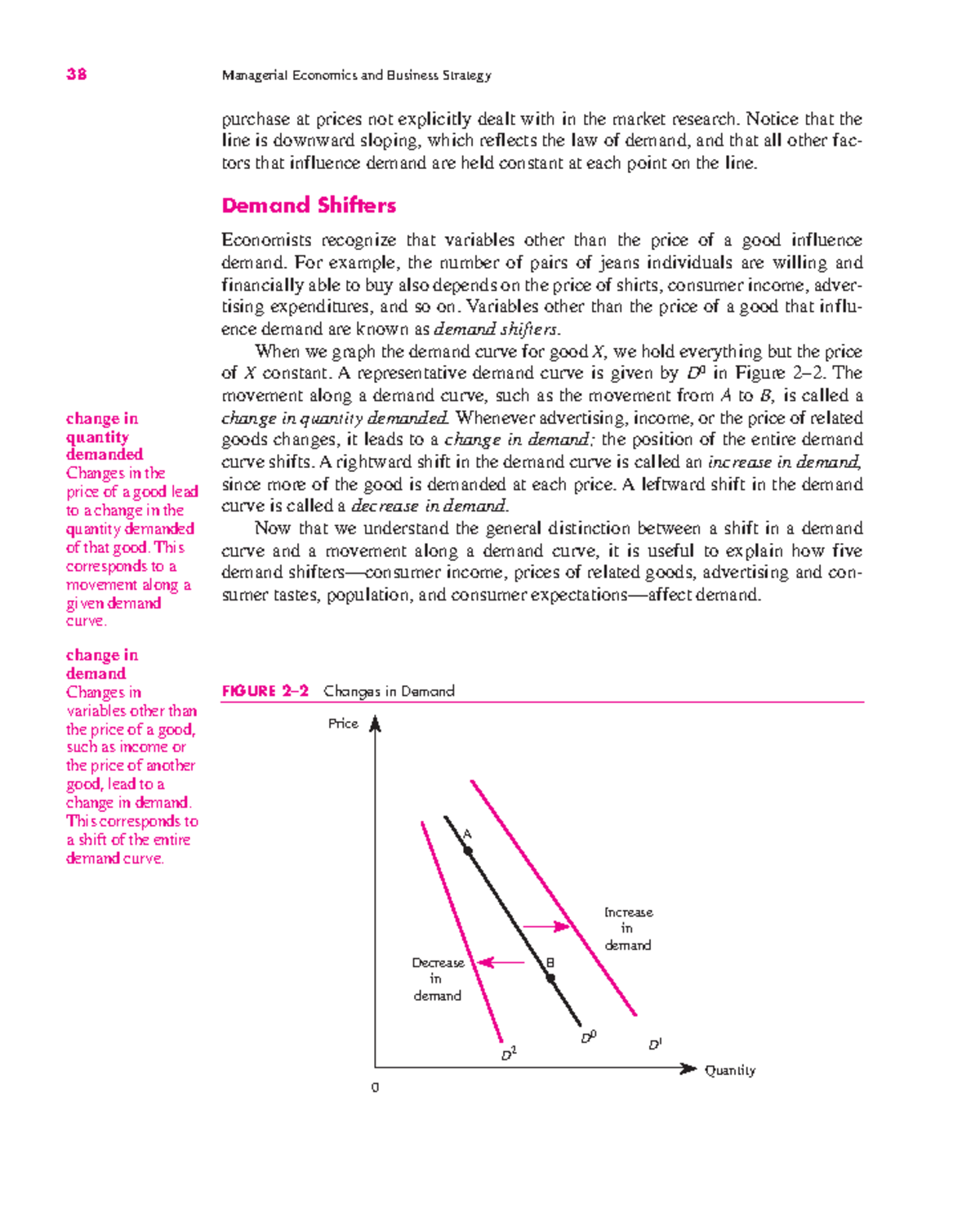 Managerial Economics 80 - This corresponds to a movement along a given ...