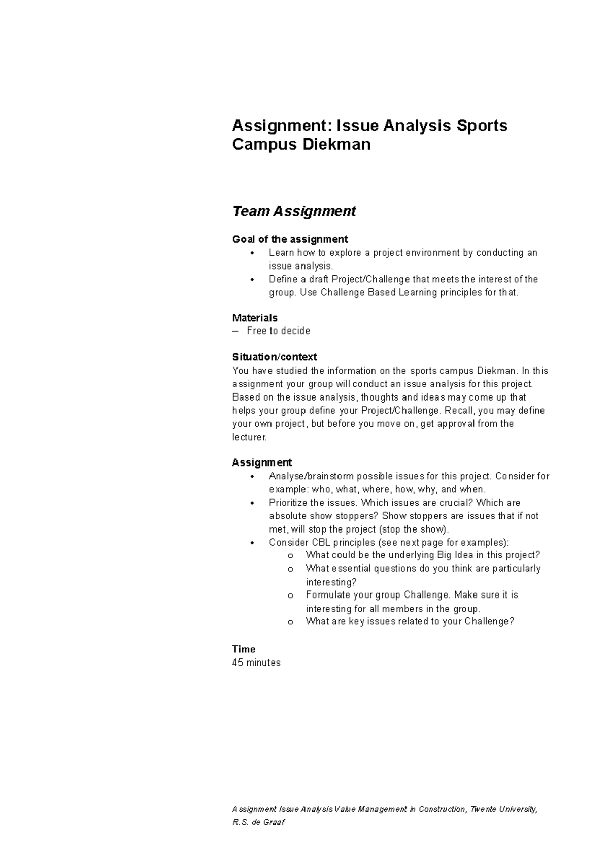 VMi C2022 Instructions Issue Analysis - Assignment: Issue Analysis ...