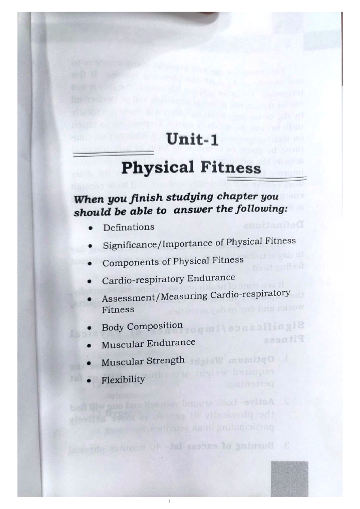 Unit-1 Sem-4 - Summary Physical concepts - Studocu